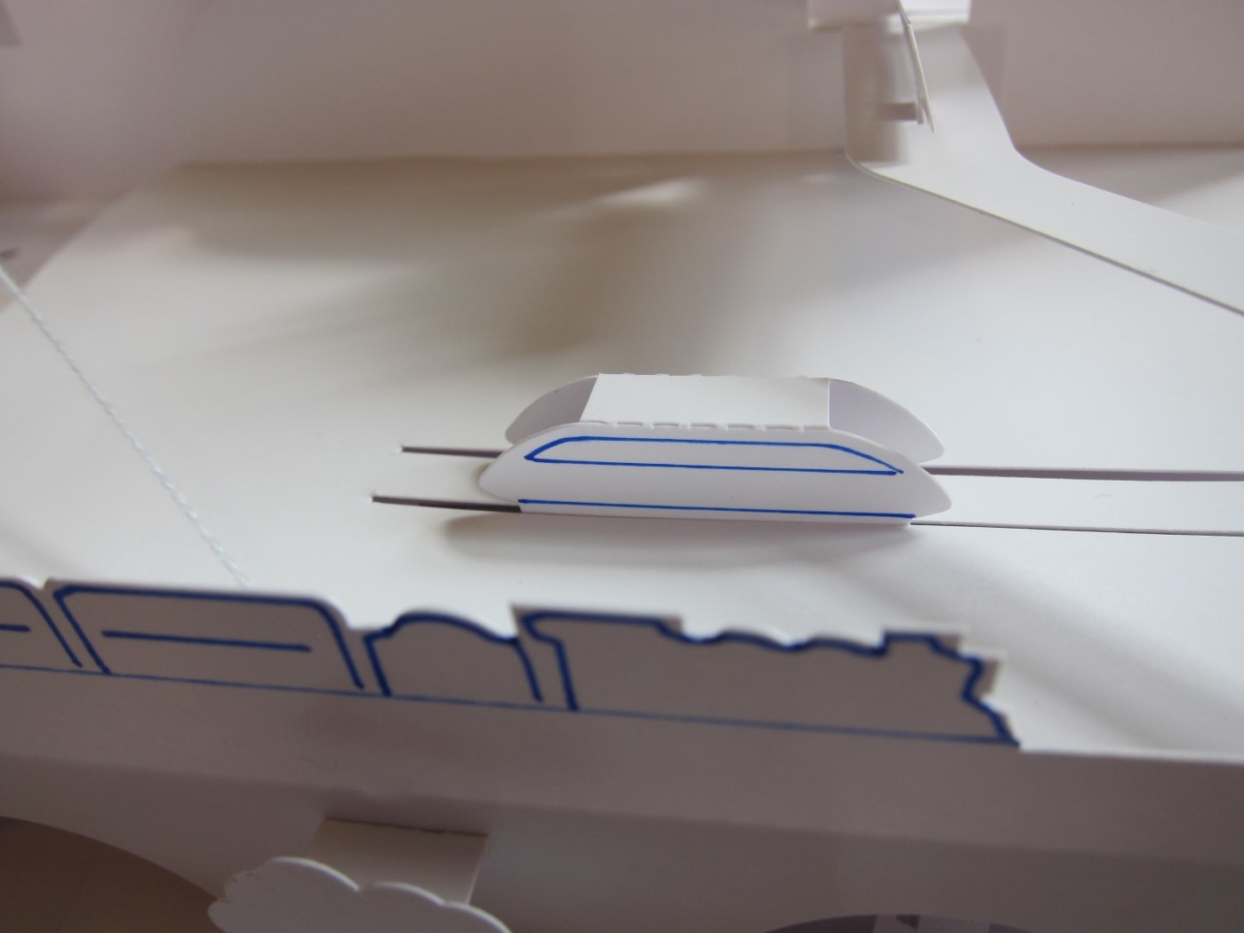 Trains for a Pop-up Book – Rob Kelly Design